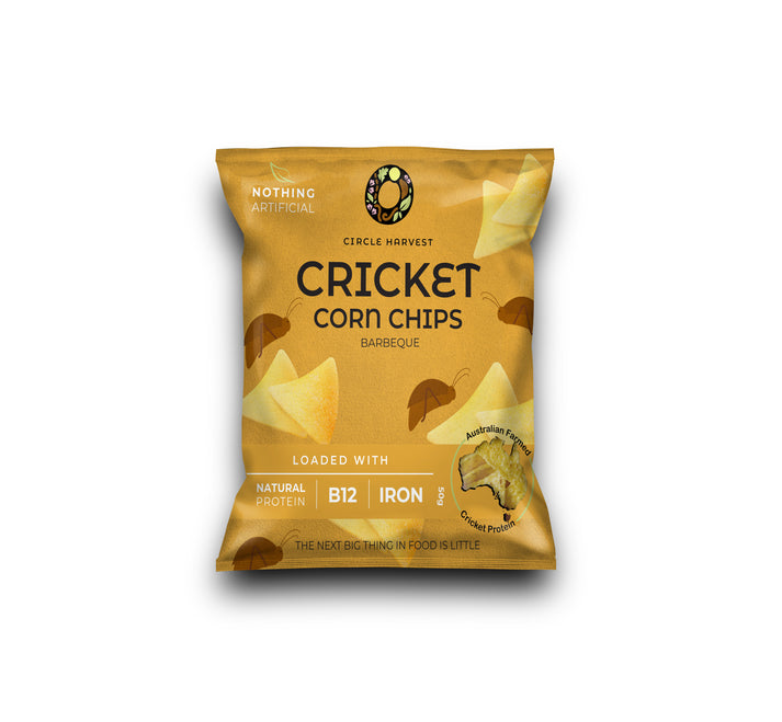 Cricket Corn Chips 50g- Australian Farmed Healthy Protein Snack ...
