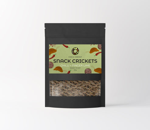 Flavoured Cricket Snacks | High-Protein Edible Insects | Australia ...