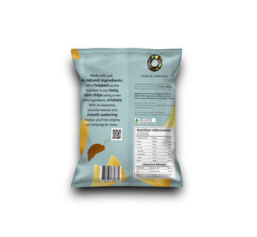 Cricket Corn Chips 50g- Australian Farmed Healthy Protein Snack ...