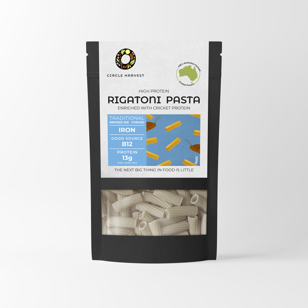 High Protein Cricket Pasta- Australia Clean Protein – Circle Harvest